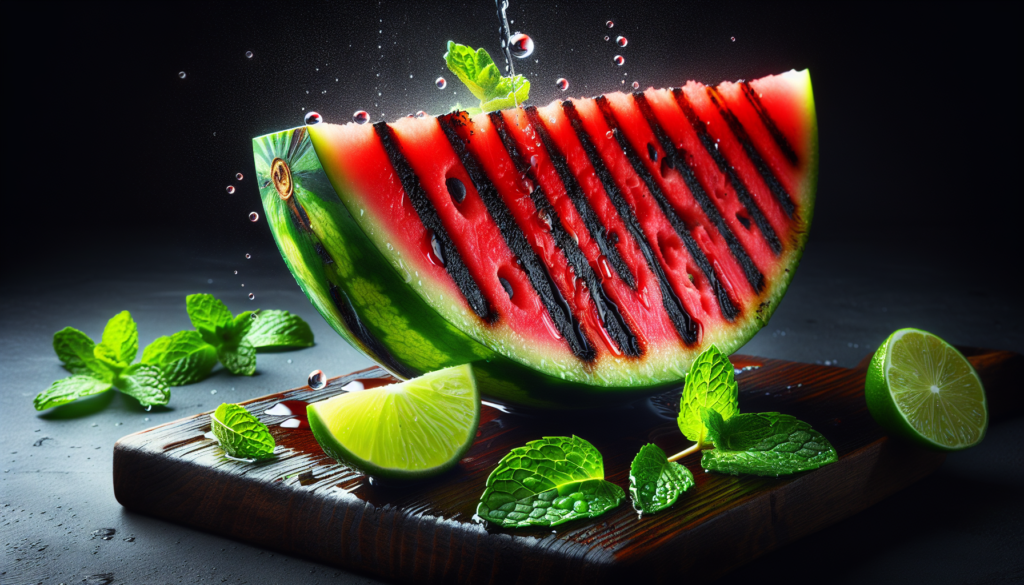 Grilled Watermelon Wedges Recipe with a Twist - Flameongrill